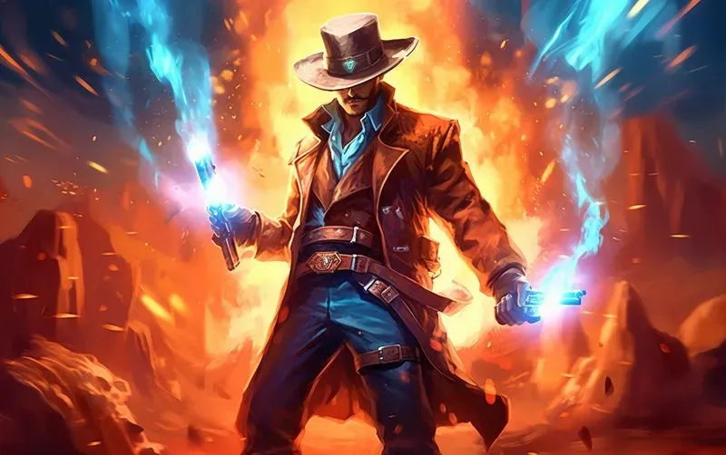 Character Epic Splash Art Midjourney Prompt | PromptBase