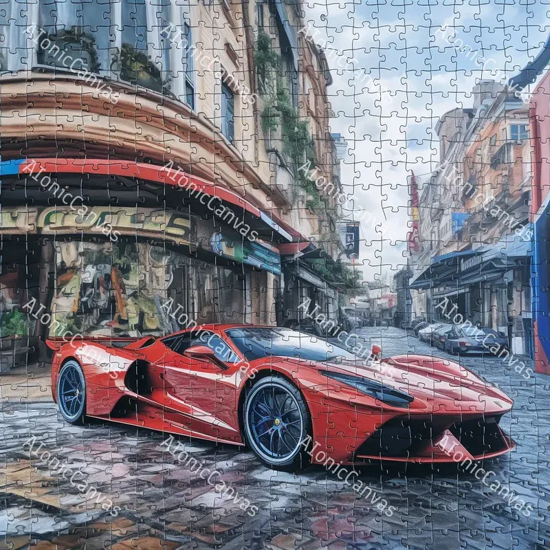 Creative Titanium Puzzles Midjourney Prompt | PromptBase