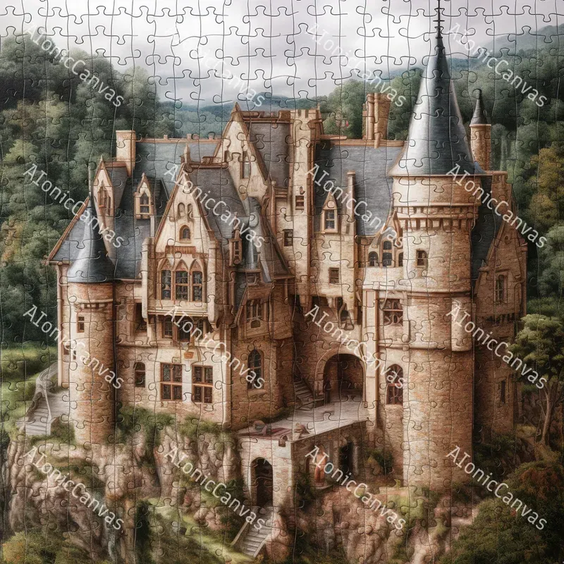 Creative Titanium Puzzles Midjourney Prompt | PromptBase