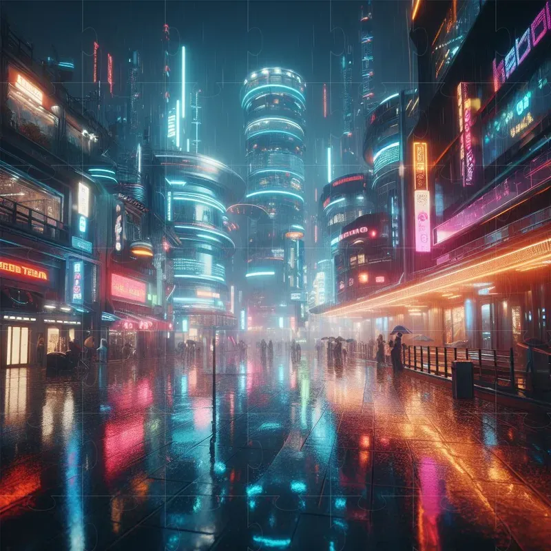 Realistic Futuristic Scenes DALL·E Prompt | PromptBase
