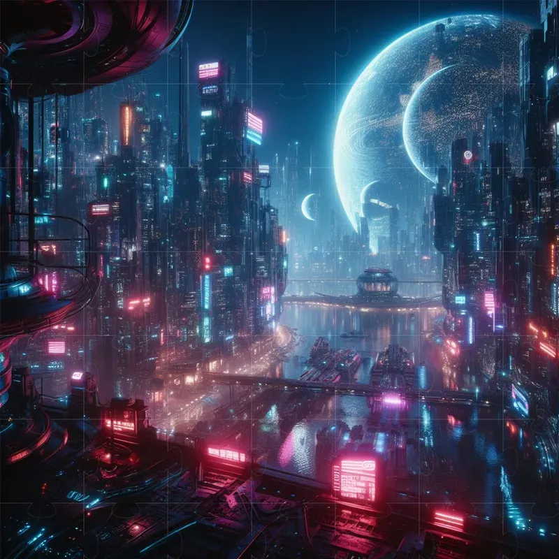 Realistic Futuristic Scenes DALL·E Prompt | PromptBase