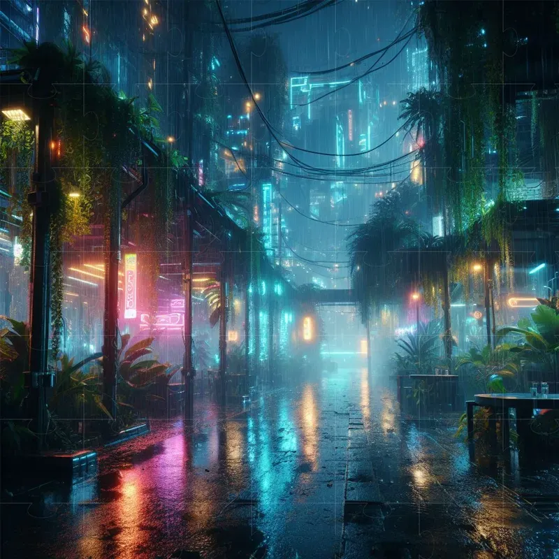 Realistic Futuristic Scenes DALL·E Prompt | PromptBase