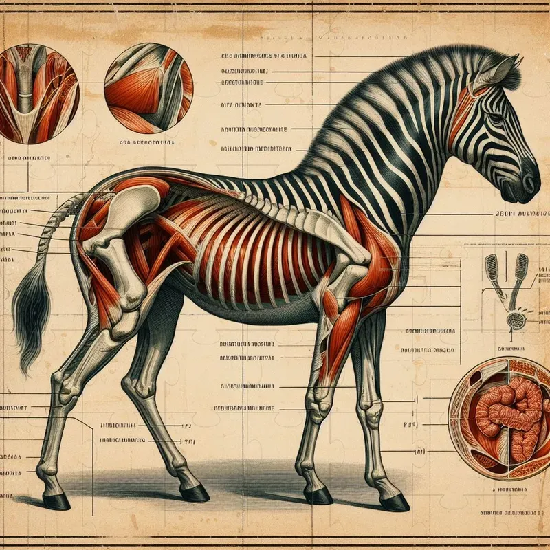 Artistic Animal Anatomy Diagrams DALL·E Prompt | PromptBase