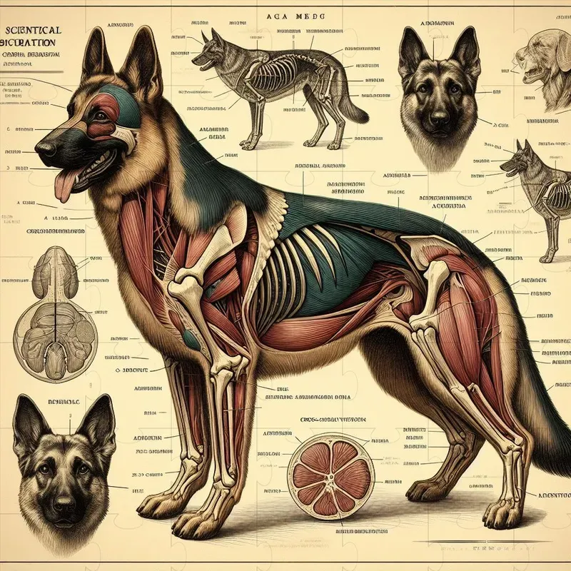 Artistic Animal Anatomy Diagrams DALL·E Prompt | PromptBase
