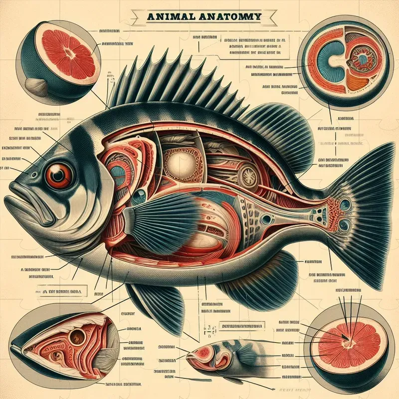 Artistic Animal Anatomy Diagrams DALL·E Prompt | PromptBase