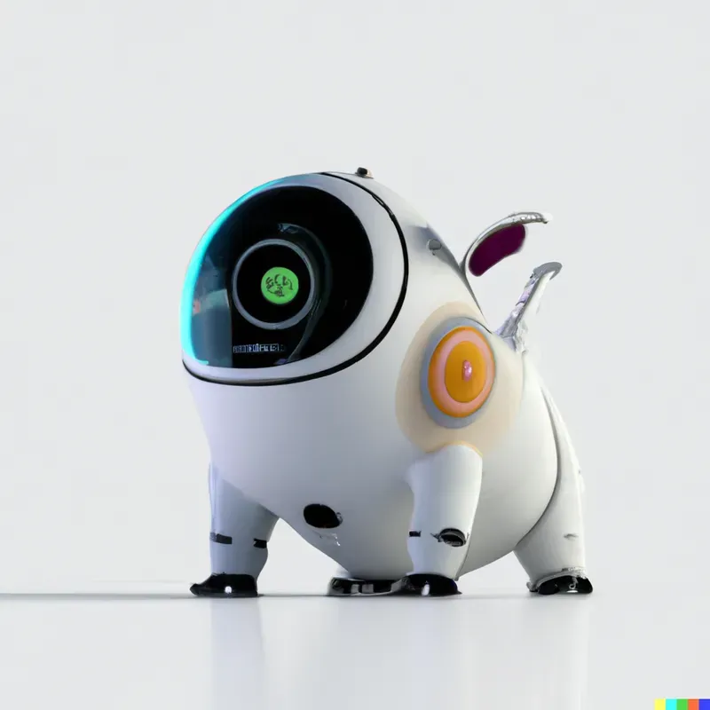 Cute Robot Pets DALL·E Prompt | PromptBase
