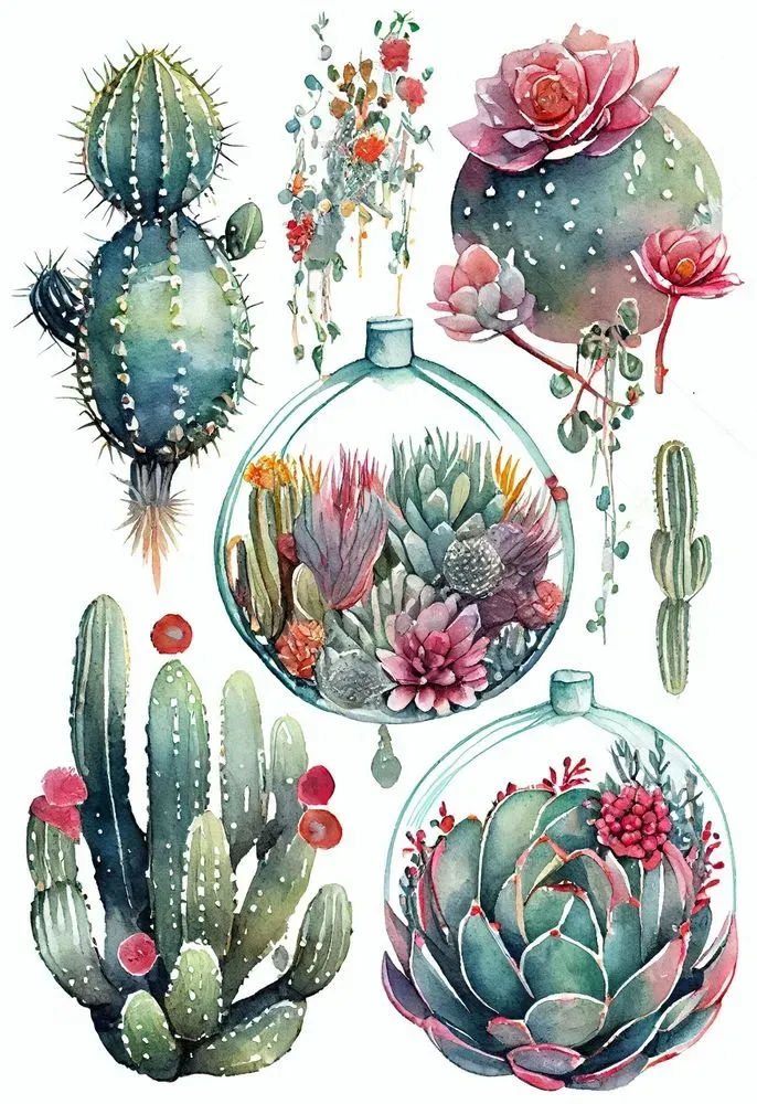 Plant Sticker Packs Midjourney Prompt | PromptBase