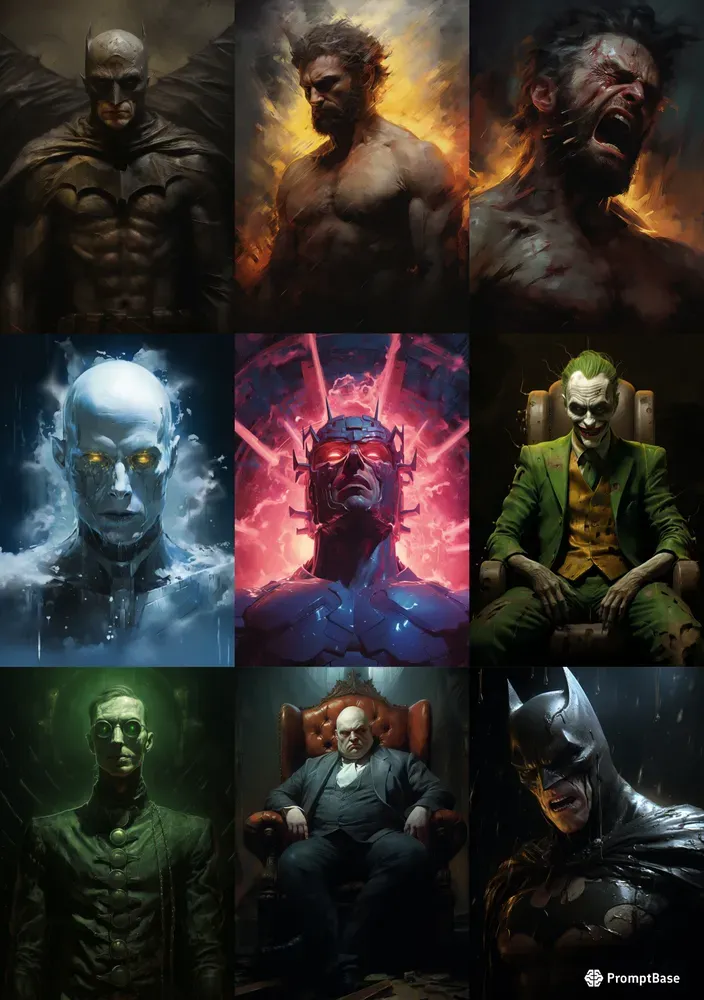 Hyper Realistic Comic Book Cover Art Midjourney Prompt | PromptBase