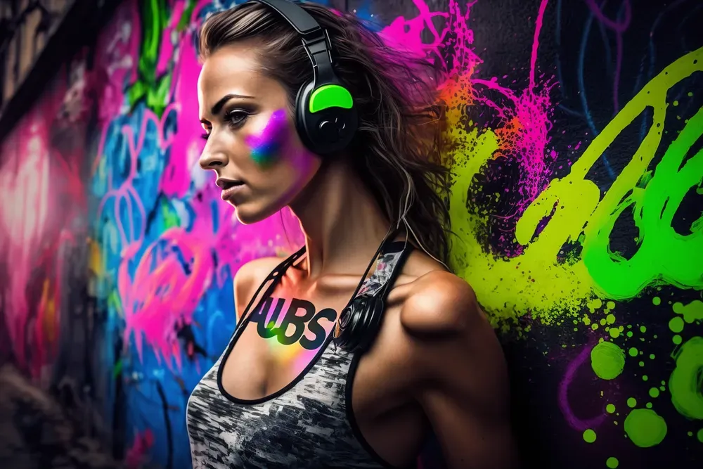 Dubstep YouTube Thumbnail Models Midjourney Prompt | PromptBase