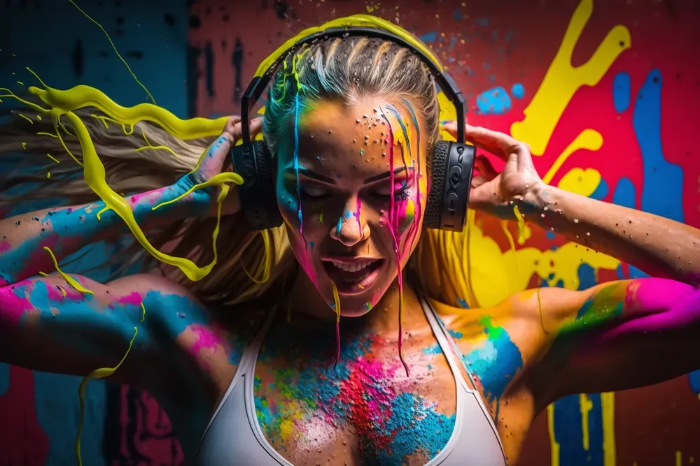 Dubstep YouTube Thumbnail Models Midjourney Prompt | PromptBase