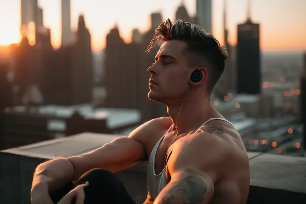 Chill Meditation Models Midjourney Prompt | PromptBase