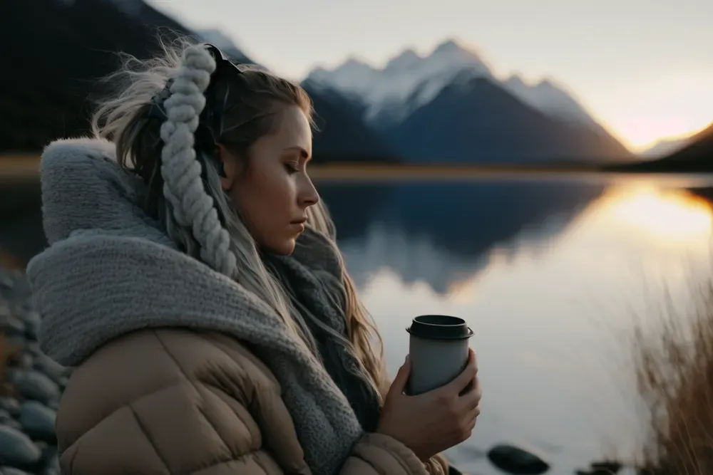 Chill Meditation Models Midjourney Prompt | PromptBase