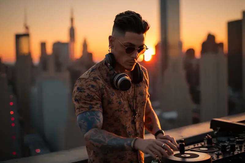 Real Dj Models Midjourney Prompt | PromptBase