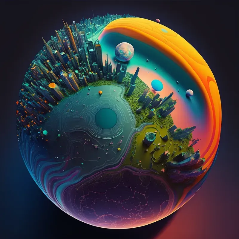 Cosmic Journey Midjourney Prompt | PromptBase