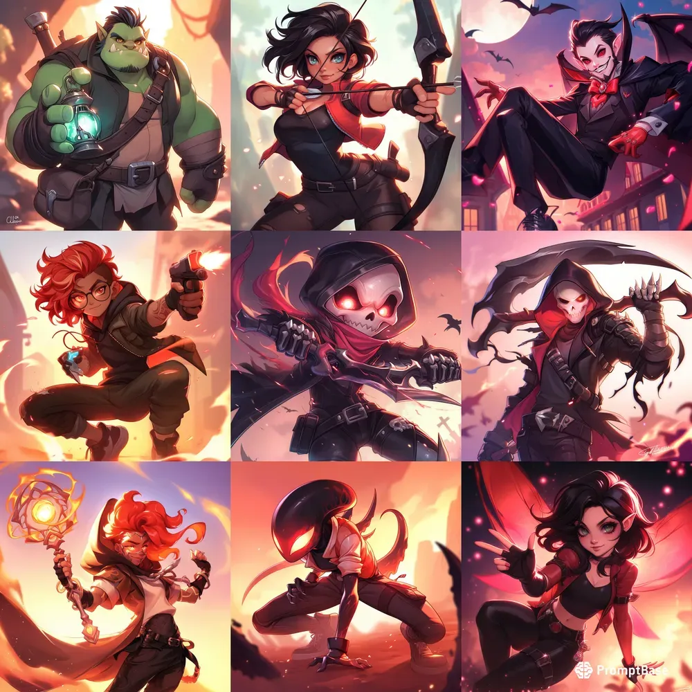 Epic Character Designs Midjourney Prompt | PromptBase