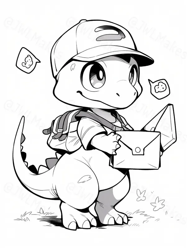 Print Ready Coloring Book Pages Midjourney Prompt | PromptBase