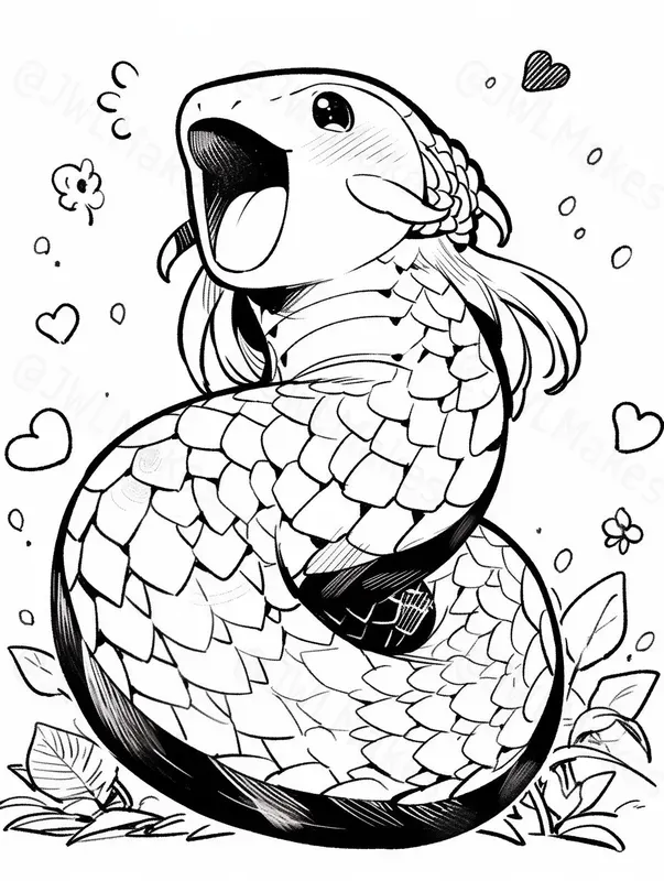 Print Ready Coloring Book Pages Midjourney Prompt | PromptBase