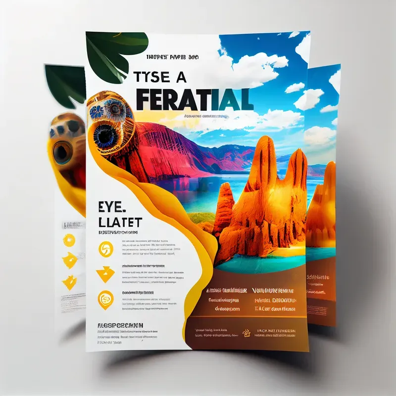 Modern Flyer Designs Midjourney Prompt | PromptBase