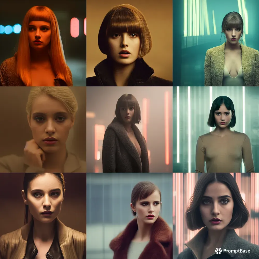 Blade Runner Female Characters Stable Diffusion Prompt | PromptBase