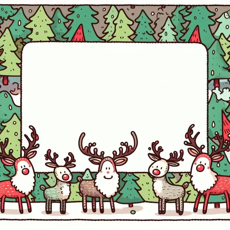 Reindeer Note Papers DALL·E Prompt | PromptBase