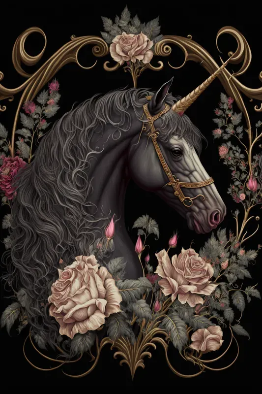 Gothic Animal Prints Logos Midjourney Prompt | PromptBase