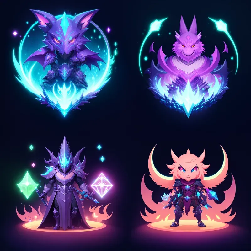 Endless Game Assets Stable Diffusion Prompt | PromptBase