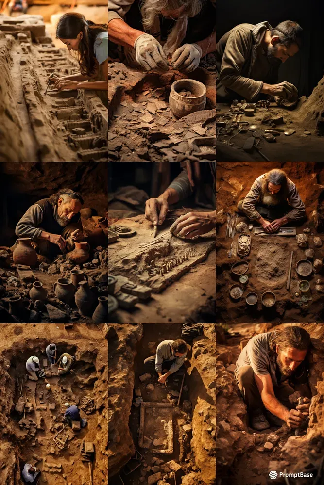 Unearthing History Candid Photos Of Arcs Midjourney Prompt | PromptBase