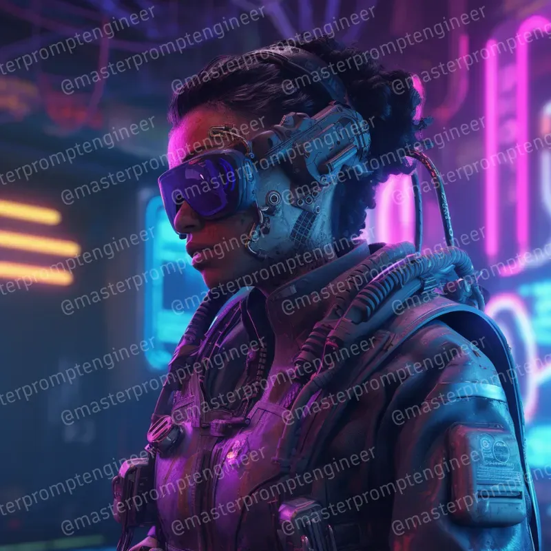 Cyberpunk Cod Characters Midjourney Prompt | PromptBase