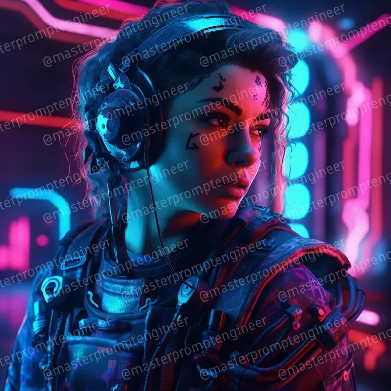 Cyberpunk Cod Characters Midjourney Prompt | PromptBase