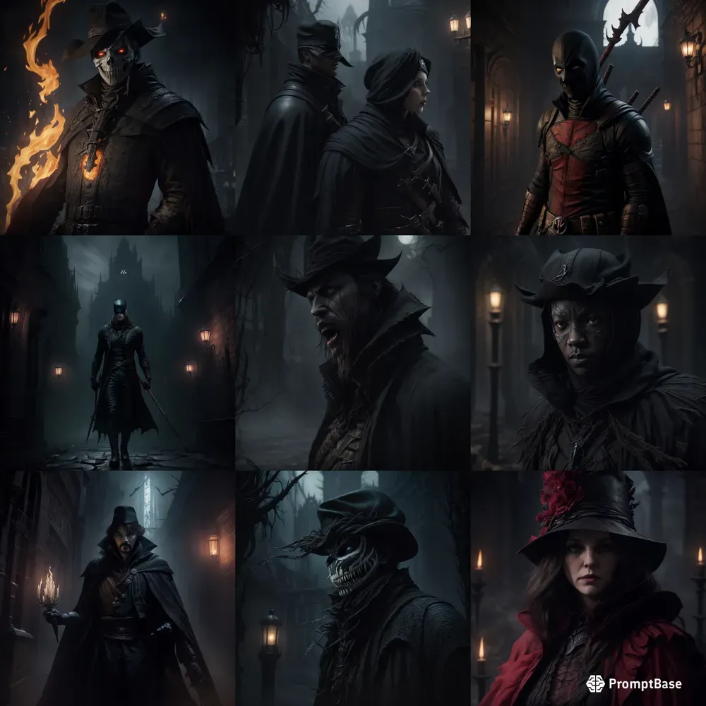 Marvel Heroes Bloodborne Style Leonardo Ai Prompt | PromptBase