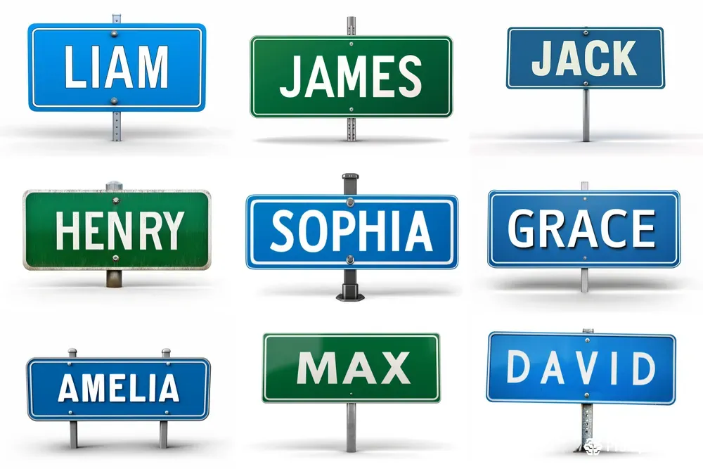 Custom Street Signs Midjourney Prompt | PromptBase