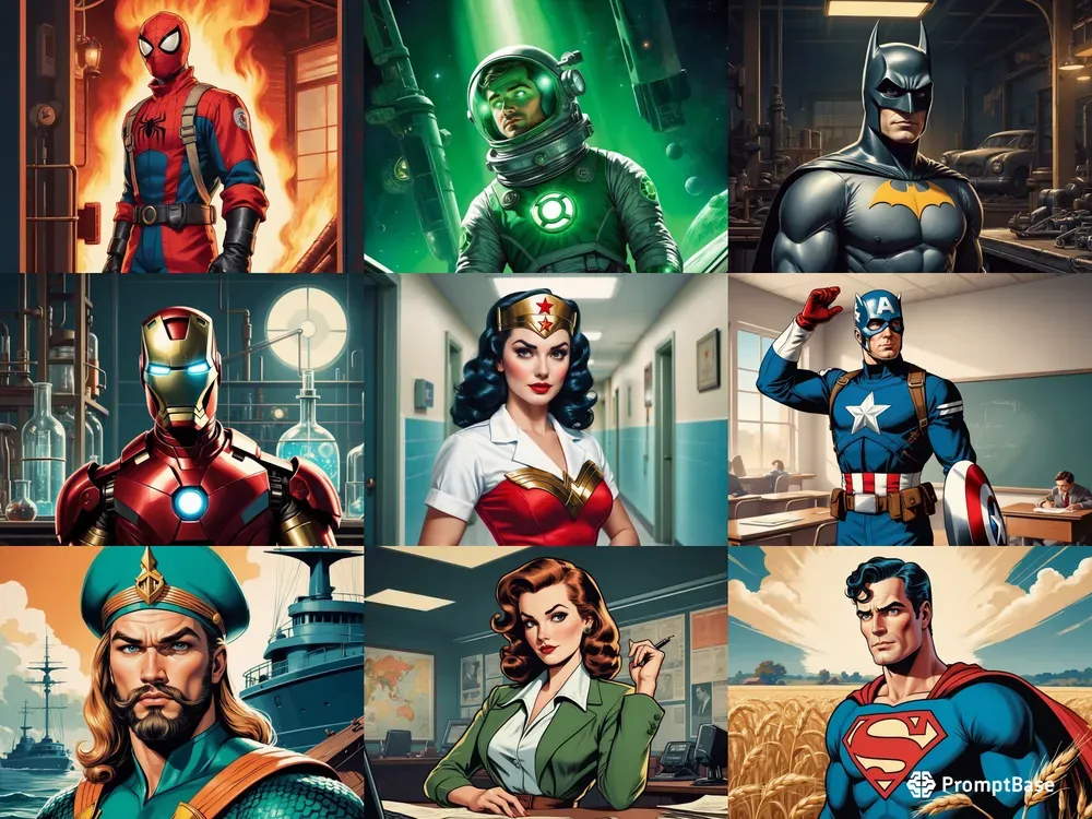 50s Comic Propaganda Posters Leonardo Ai Prompt | PromptBase