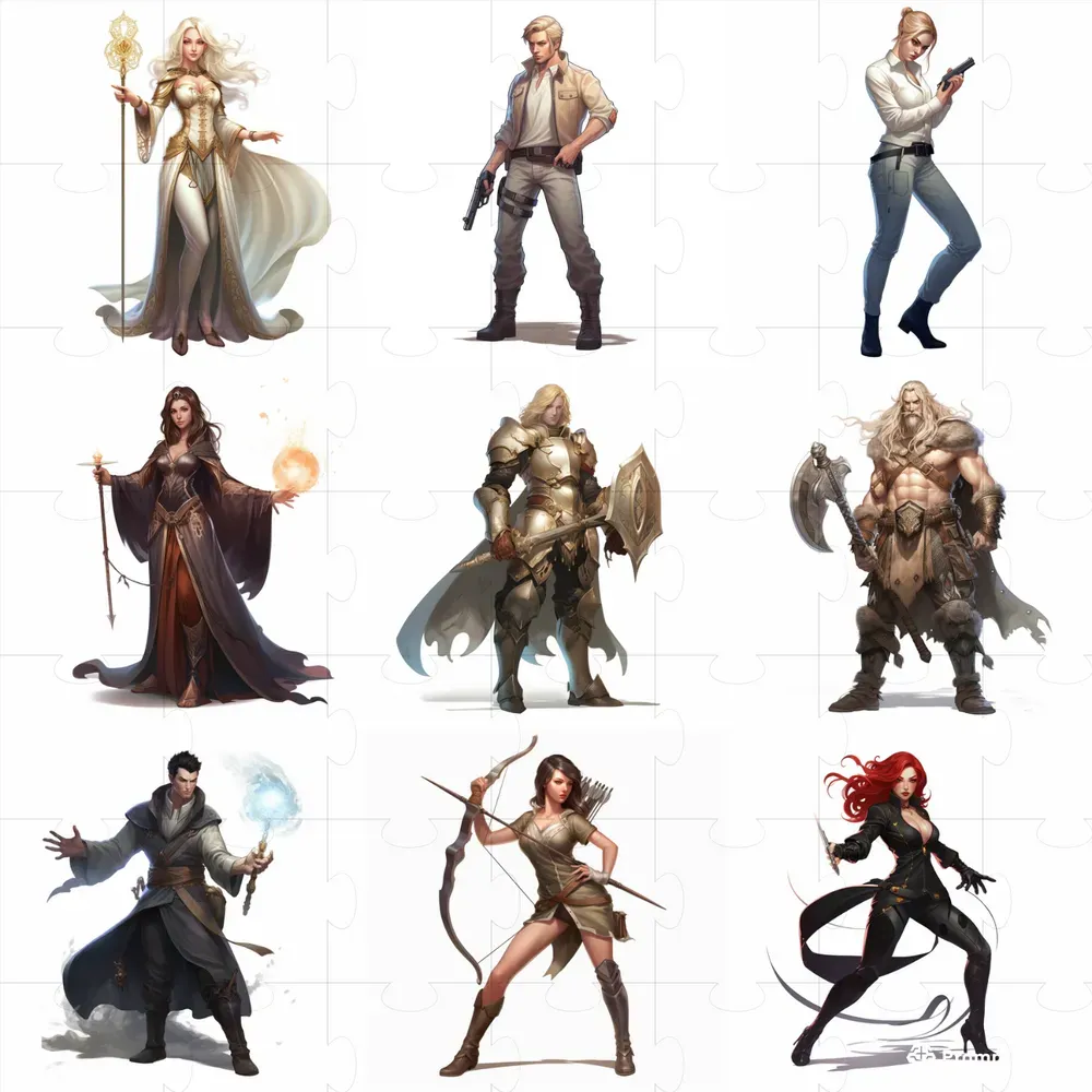 Game Character Designs Midjourney Prompt | PromptBase