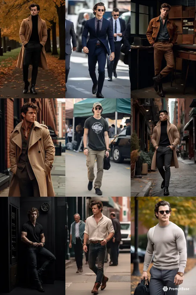 Male Fashion Magazine Photography Midjourney Prompt | PromptBase