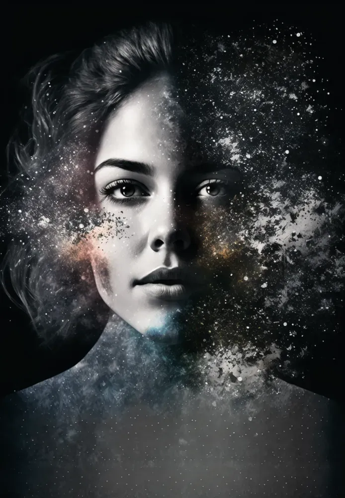 Double Exposure Posters Midjourney Prompt | PromptBase