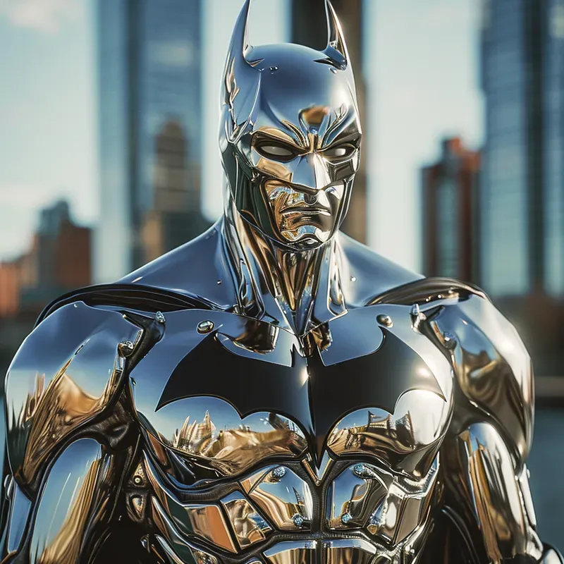 Realistic Metallic People And Characters Midjourney Prompt | PromptBase