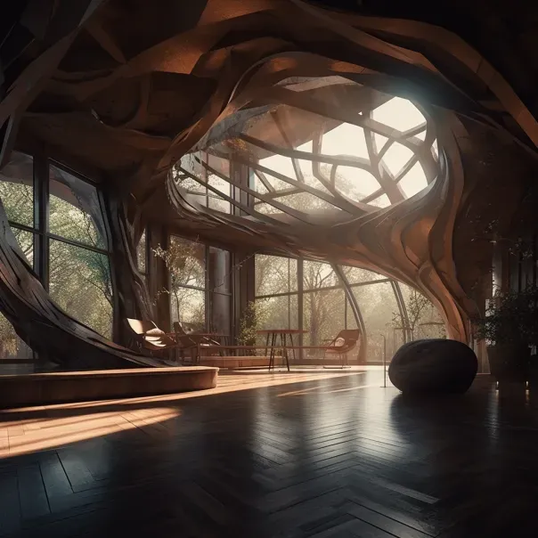 Fluid Form Architectures Midjourney Prompt | PromptBase