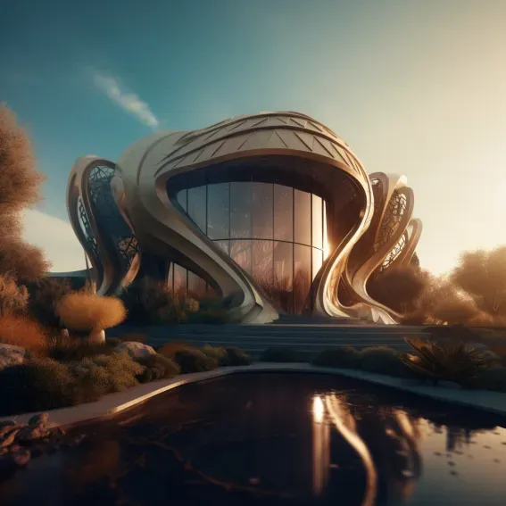 Fluid Form Architectures Midjourney Prompt | PromptBase