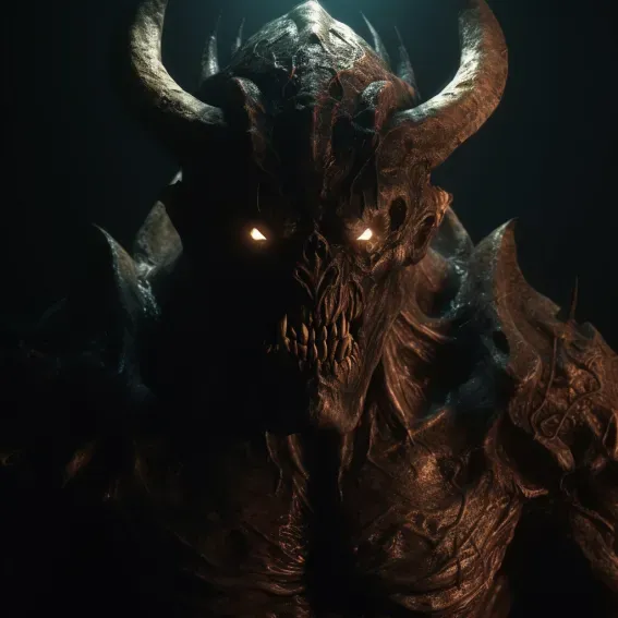 Scary Grotesque Horror Characters Midjourney Prompt | PromptBase