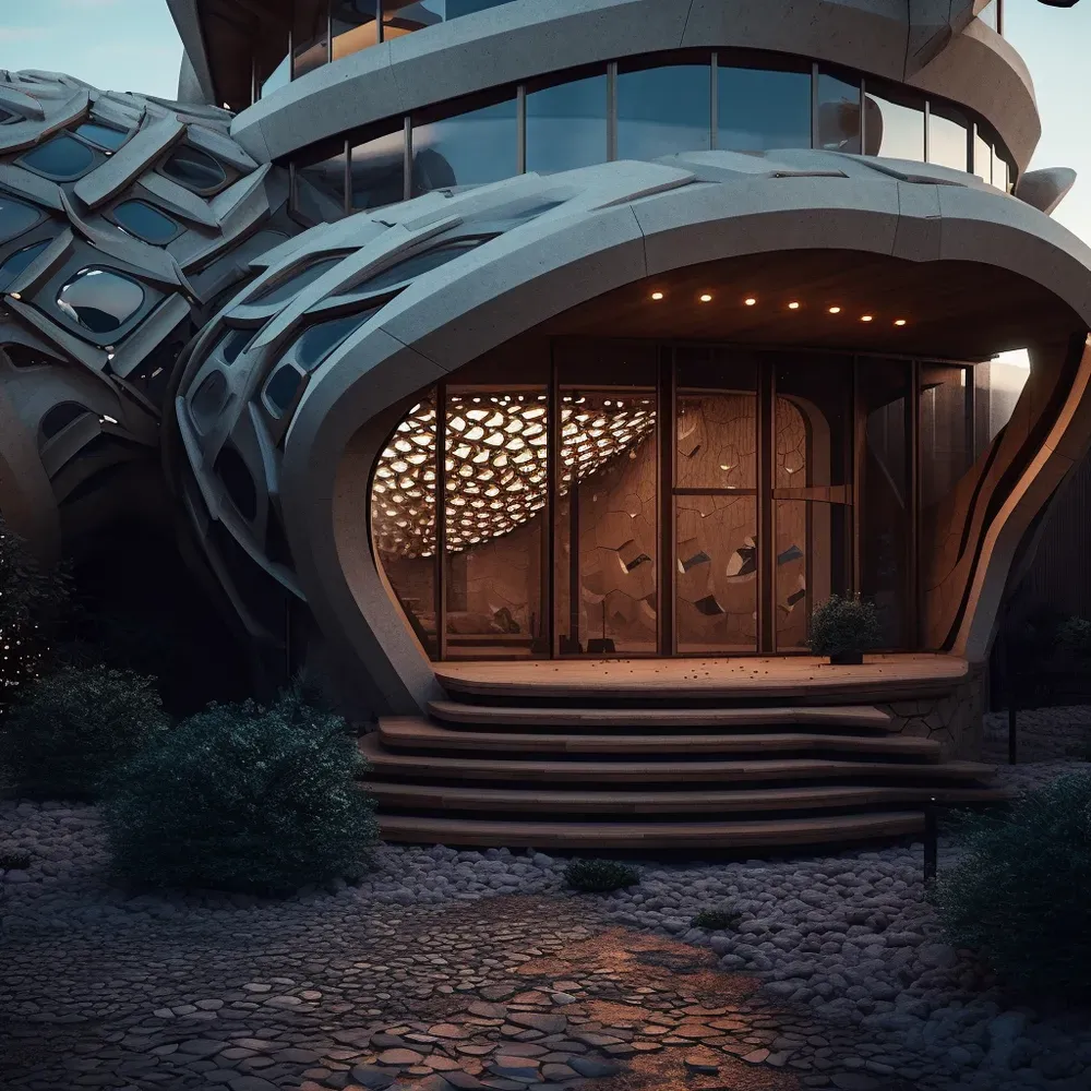 Fluid Form Architectures Midjourney Prompt | PromptBase