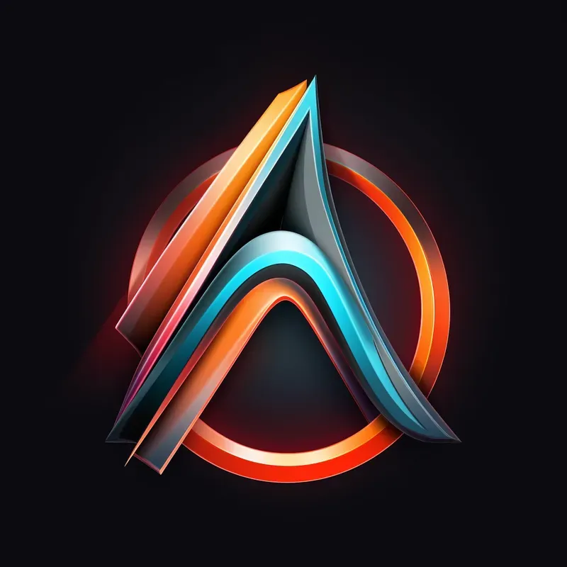 Futuristic Letter Logo Designs Midjourney Prompt | PromptBase