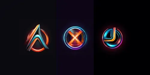 Futuristic Logo Designs Midjourney Prompt | PromptBase