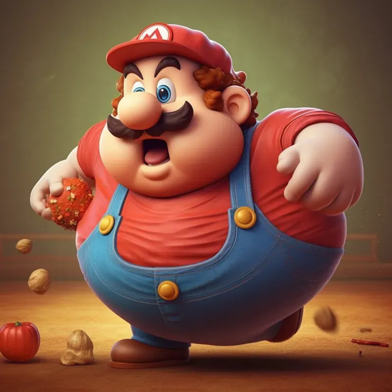 Fat Cartoon Characters Midjourney Prompt | PromptBase