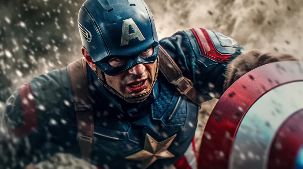 Epic Superhero Battle Photographs Midjourney Prompt | PromptBase