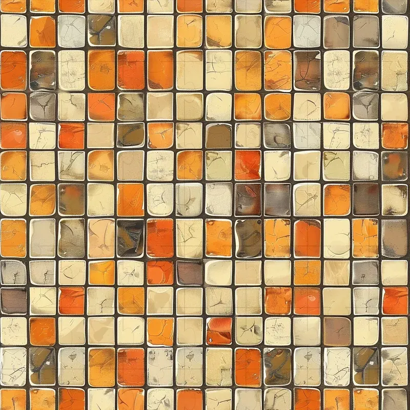 Worn Tiles In 1970s Style Midjourney Prompt | PromptBase