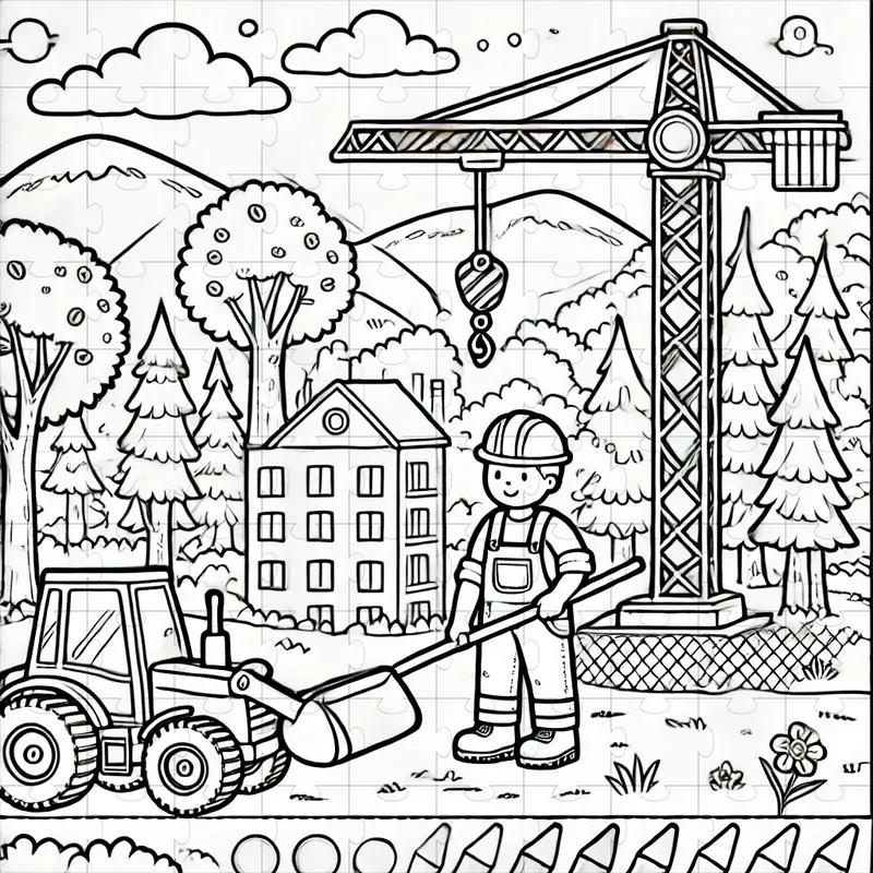 Themed Coloring Pages DALL·E Prompt | PromptBase