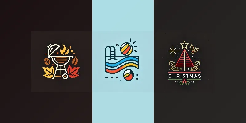 Custom Party Logos DALL·E Prompt | PromptBase