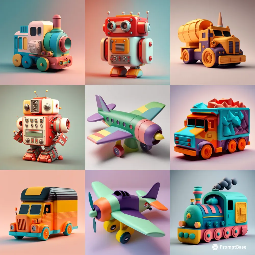 Small Toy Models Midjourney Prompt | PromptBase