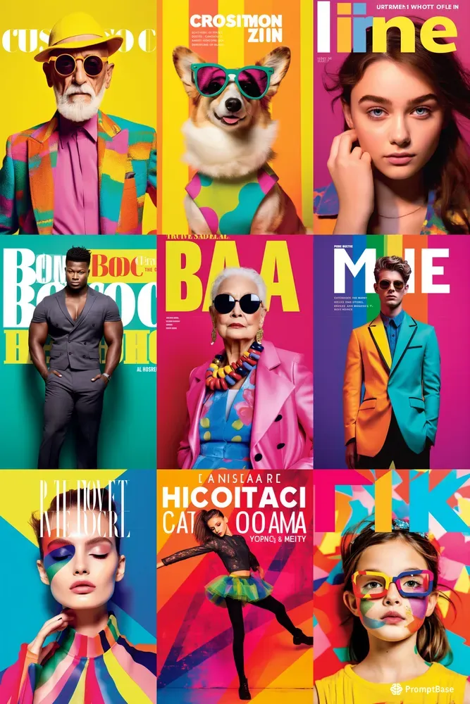 Professional Magazine Covers Midjourney Prompt | PromptBase