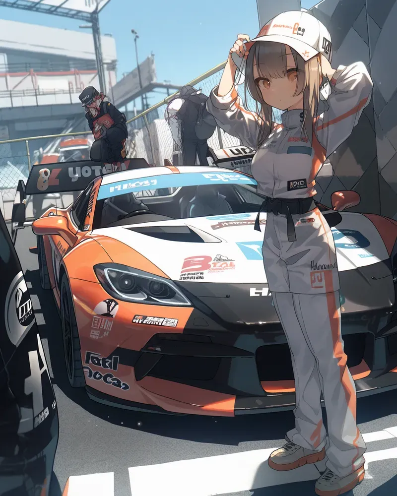 Anime Drivers And Their Cars Midjourney Prompt | PromptBase